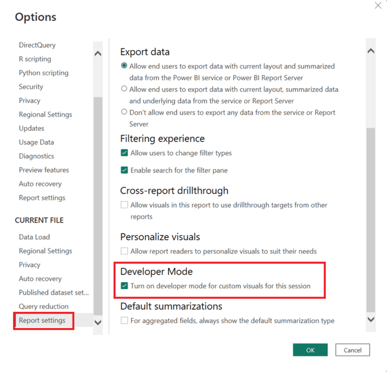 Create Power BI Custom Visuals